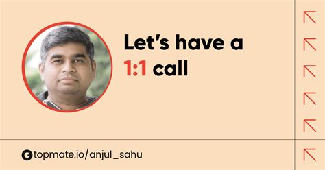 Anjul Sahu Book A Call On Topmate