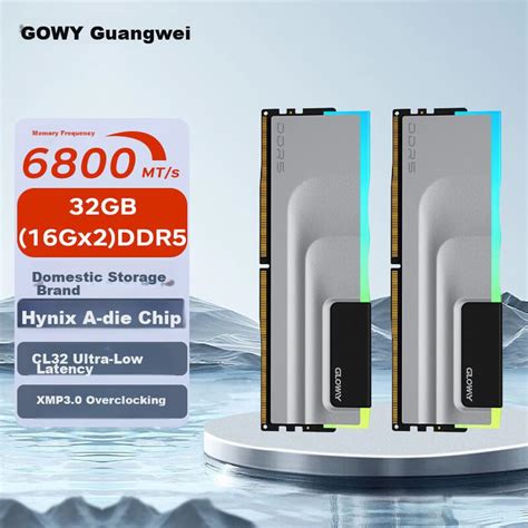 Memoria Gloway Ddr5 6800 32gb Rgb