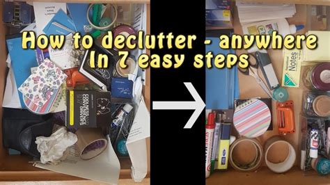 How To Declutter Easy Steps YouTube