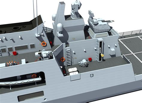 Turkish Milgem Class Warships 3d Model Turbosquid 2341909