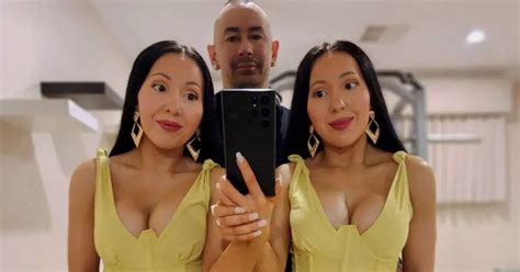 We re the world s most identical twins we share a fiancé and use toilet together The Mirror