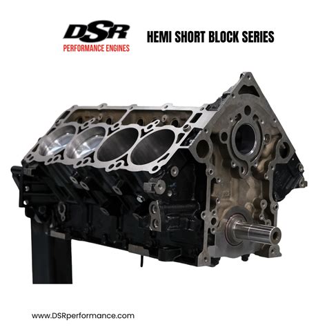 Hemi Short Block For 6 2l And 6 4l Builds Dsr Performance