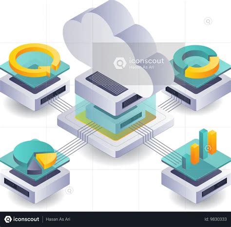 Innovation In Digital Analysis For Cloud Server Management Illustration Free Download Business