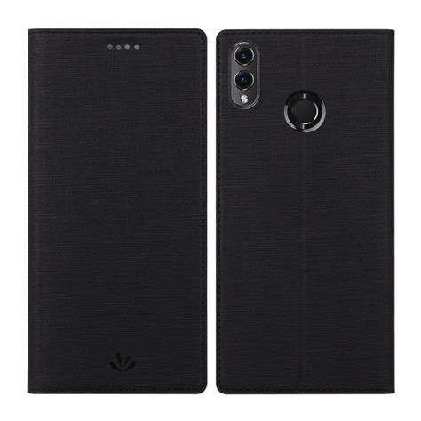 For Huawei Honor X Phone Case Soft Shockproof Flip Wallet Genuine Leather Protective Honor X