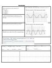 Exploring Trig Graphs Equations And Clock Angles A Course Hero