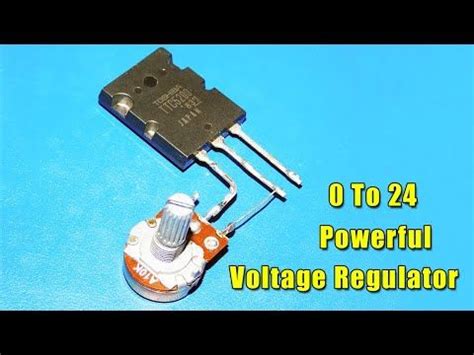 Powerful V Voltage Regulator Circuit Using One Transistor Artofit