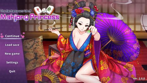 The Fantasy World Of Mahjong Princess Final Lsj Productions Play Adult Games
