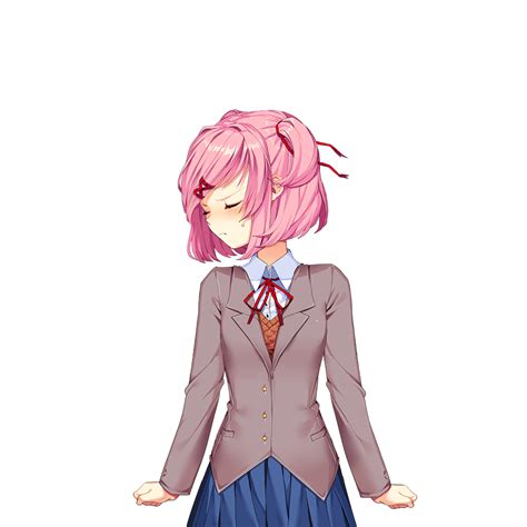 Sprites Natsuki Literature Club Sprite Slimes Girl