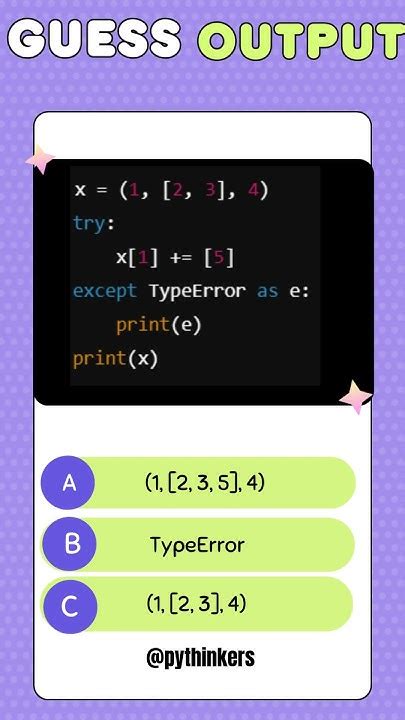 Python Quiz Can You Crack This Tricky Code 🤯 Youtube