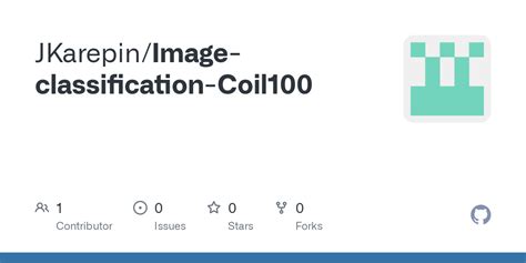 github jkarepin image classification coil100