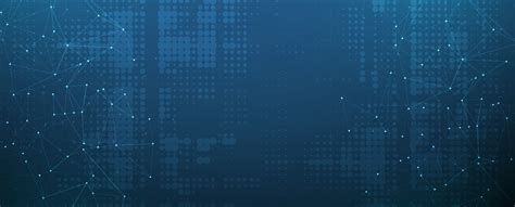 Neural Network Concept Connected Cells With Links Vector Image