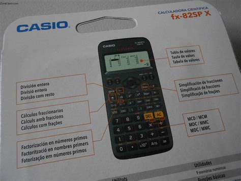 Zona Casio Prueba Calculadora Fx 82spx Classwiz De Casio