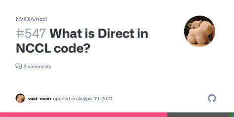 what is direct in nccl code · issue 547 · nvidia nccl · github