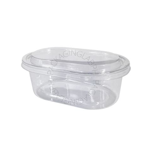 700ml Clear Oval Container Packaging Lab Philippines