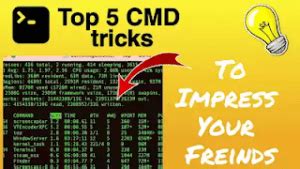 Cool Cmd Commands To Impress Your Friends In Useful Command Prompt Tricks To Prank Like
