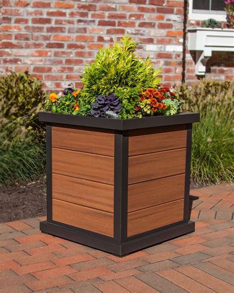 Composite Deck Planter Boxes