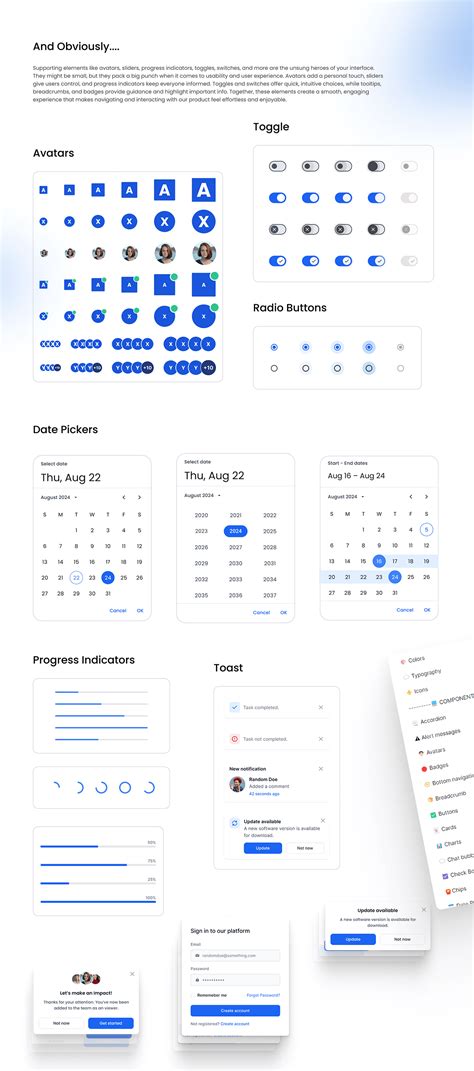 Design System Ui Ux Atomic Design System Behance