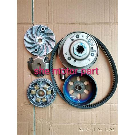Jual Poly Puly Puli Roler Selding Cvt Mangkok Ganda Kampas Ganda Kipas V Belt Original Copotan