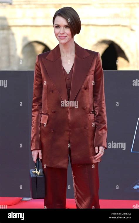 Ruby Rose Bei Der Premiere Des Kinofilms Fast X Am Kolosseum Rom 12