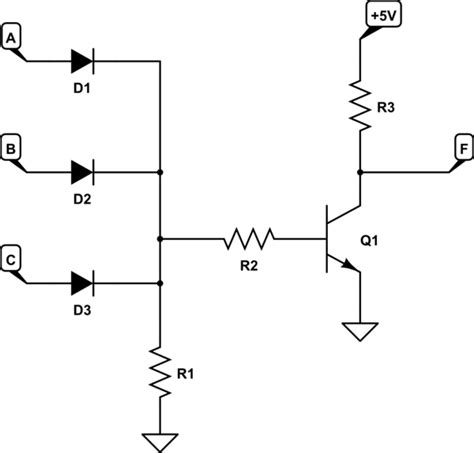 Digital Logic How Do I Make An AND Gate From Transistors Electrical Engineering Stack Exchange