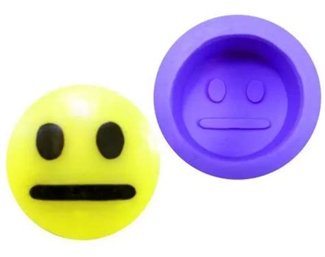 Molde Forma Silicone Emoji Sem Palavras