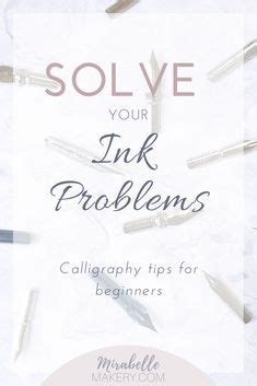 How To Fix Your Ink Problems Artofit