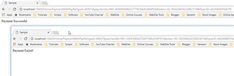 PayPal Payment Gateway Integration In ASP NET MVC