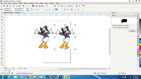 Tutorial Cara Tracing Gambar Di Coreldraw X7 Youtube