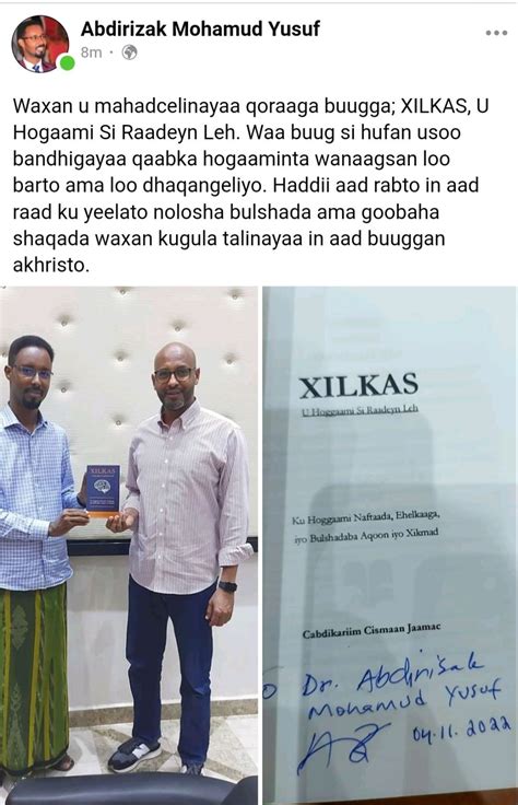 Abdirizak Mohamud Yusuf On Linkedin I Strongly Recommended This Book For Reading And Practices