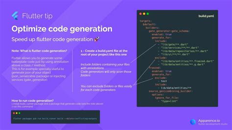 syed uzair hassan on linkedin 🧐 flutter tips generating code takes