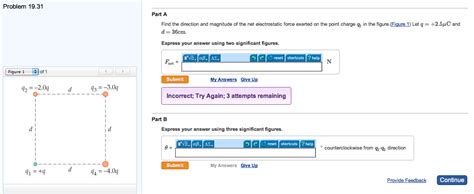 Solved Find The Direction And Magnitude Of The Net