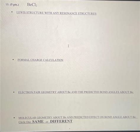 Solved LEWIS STRUCTURE WITH ANY RESONANCE STRUCTURES Chegg Com