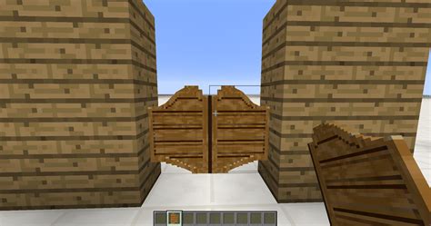 酒吧门 Saloon Door Md 更多门 Malisisdoors Mc百科最大的minecraft中文mod百科