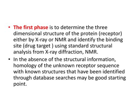 Cadd Computer Aided Drug Design Pptx Chemistry Science