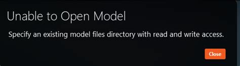 Unable To Open Model When Opening Infraworks Models Followed By Access Is Denied Messages In