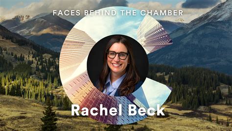 Faces Behind The Chamber Rachel Beck Colorado Chamber Of Commerce