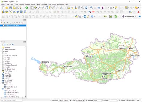 Offline Vector Tile Package Vtpk In Qgis Free And Open Source Gis Ramblings