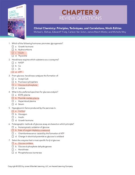 Chapter 9 Review Questions 2 Copyright © 2023 By Jones And Bartlett