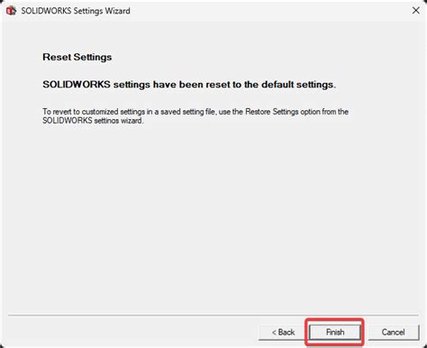 How To Save Or Restore User Settings In SOLIDWORKS Visiativ