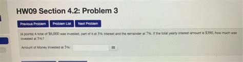 solved hw09 section 4 2 problem 3 previous problem problem