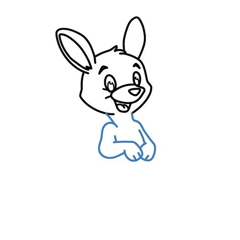 How To Draw A Kangaroo Face Easy