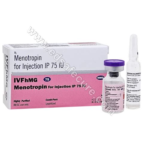 Menotrophin 75iu Edsafecure