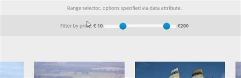 Javascript Price Limit Slider With Bootstrap Stack Overflow