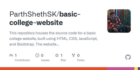 Basic College Website Index Html At Main ParthShethSK Basic College Website GitHub