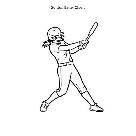 Free Softball Vector Clipart Png Svg To Edit Online