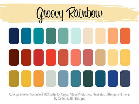 So Groovy This Color Palette Is Perfect For Your Mid Century Modern
