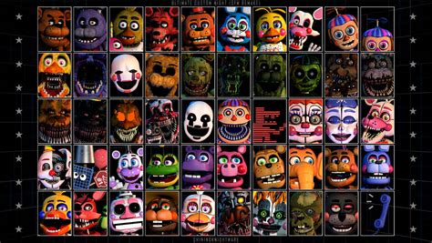 Ucn 5020 Roster Sfm Remake 100 Complete By Drakkonium On Deviantart