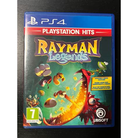 Ps4 Game Rayman Legends Used Shopee Singapore