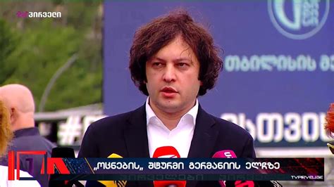 ოცნების შტურმი გერმანიის ელჩზე Youtube