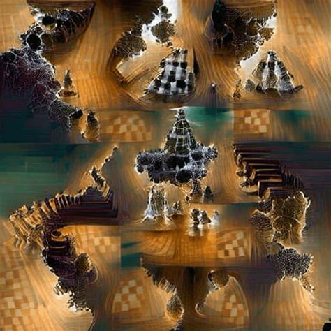 ai generated image with vqgan clip text input chess eleven